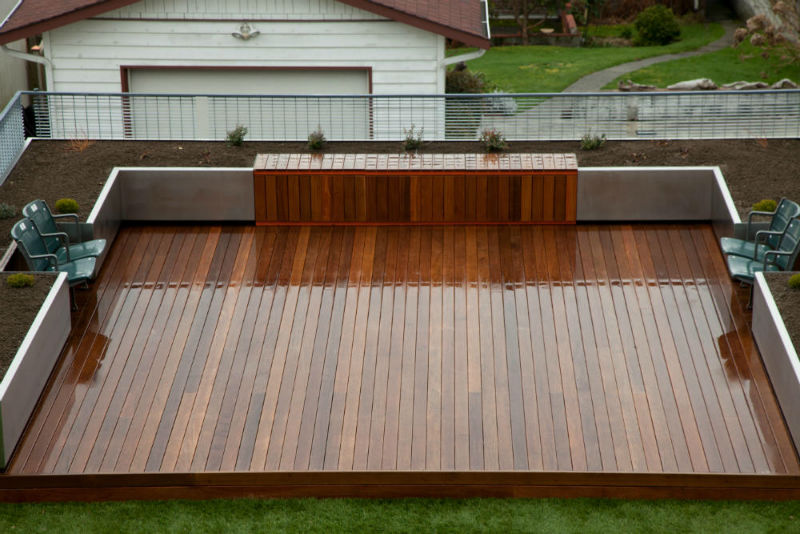 Architectural Rooftop Container Garden | Terrain - Landscape ...