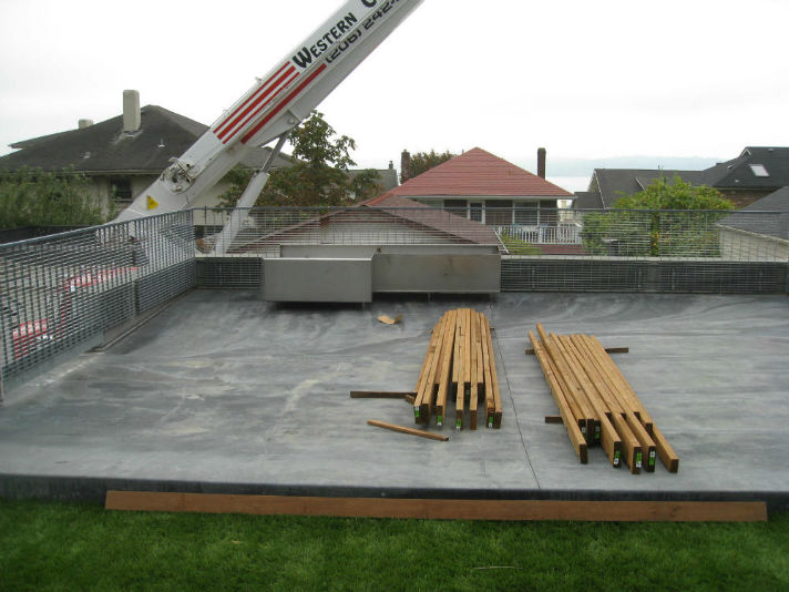 Architectural Rooftop Container Garden | Terrain - Landscape ...
