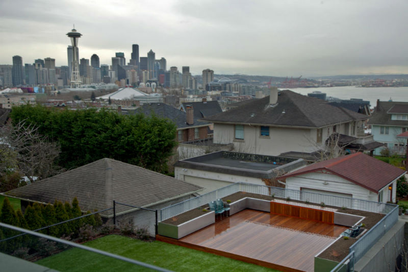 Architectural Rooftop Container Garden | Terrain - Landscape ...