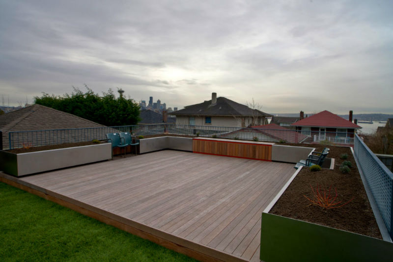 Architectural Rooftop Container Garden | Terrain - Landscape ...