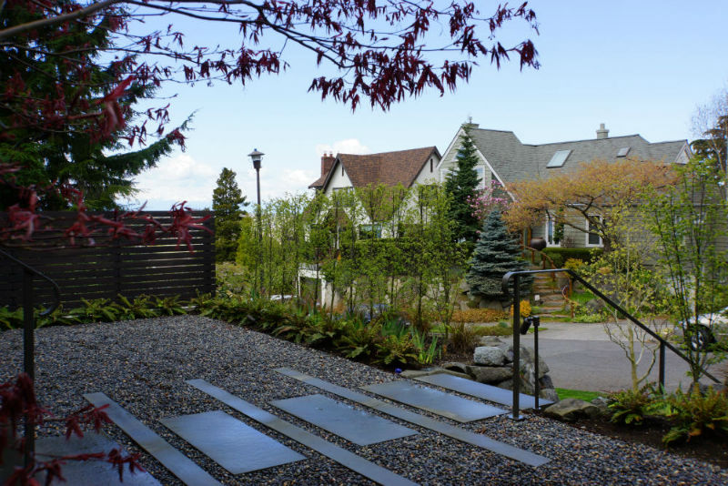 Modern Entry Courtyard | Terrain - Landscape Architecture and ...